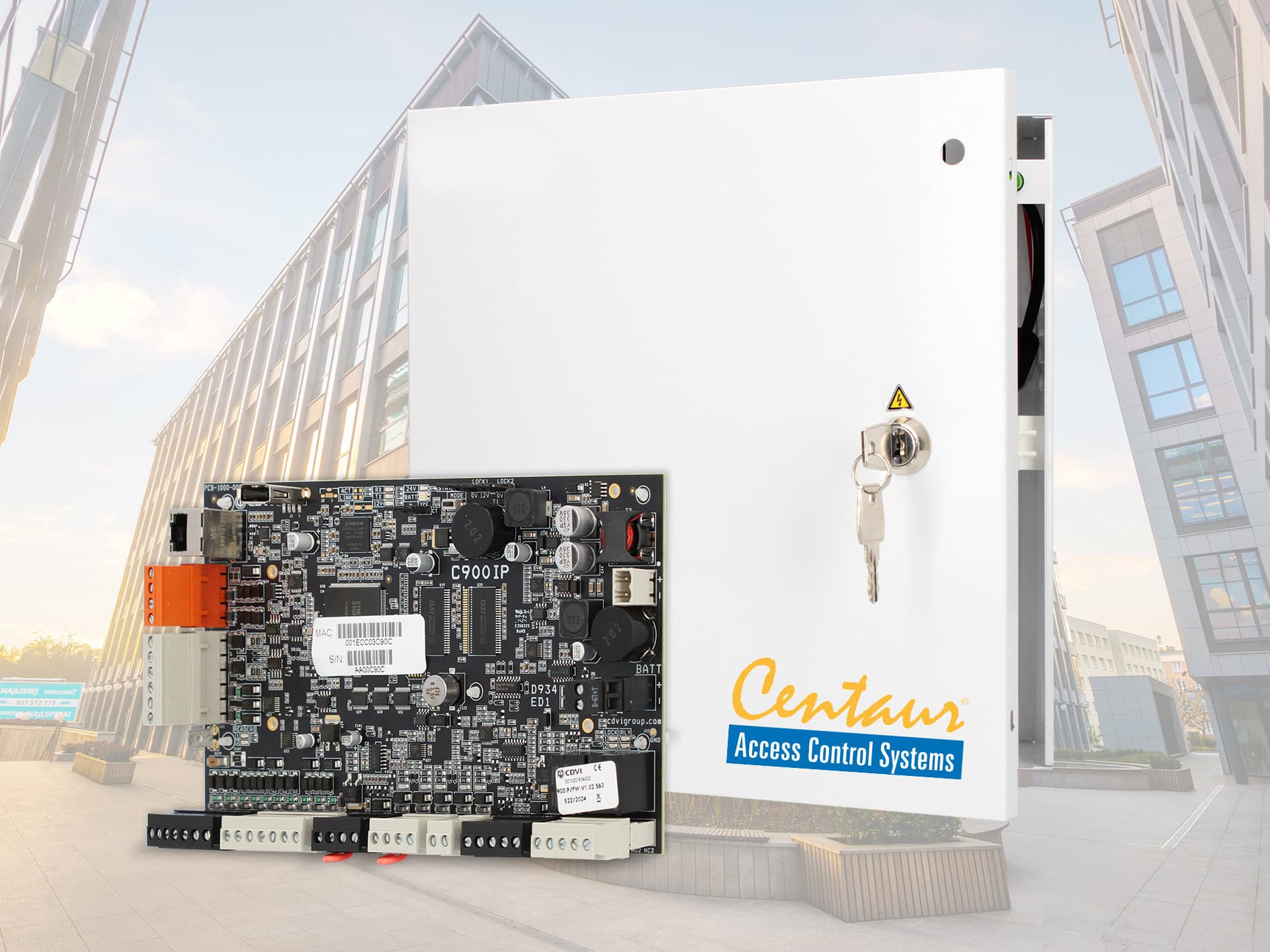 CDVI lanceert nieuwe Centaur-controller - CDVI Benelux
